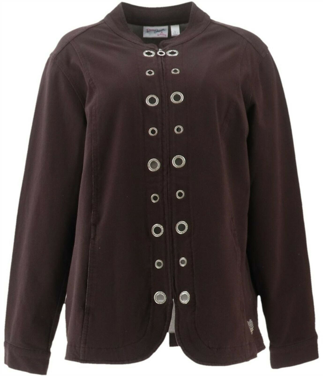 Quacker Factory DreamJeannes Glam Grommet Jacket Women's A287297 ...