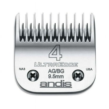 Andis UltraEdge Detachable Blade Set, Size 4FC, 3/8 Inches, 9.5 mm Grooming Clipper Tool ...