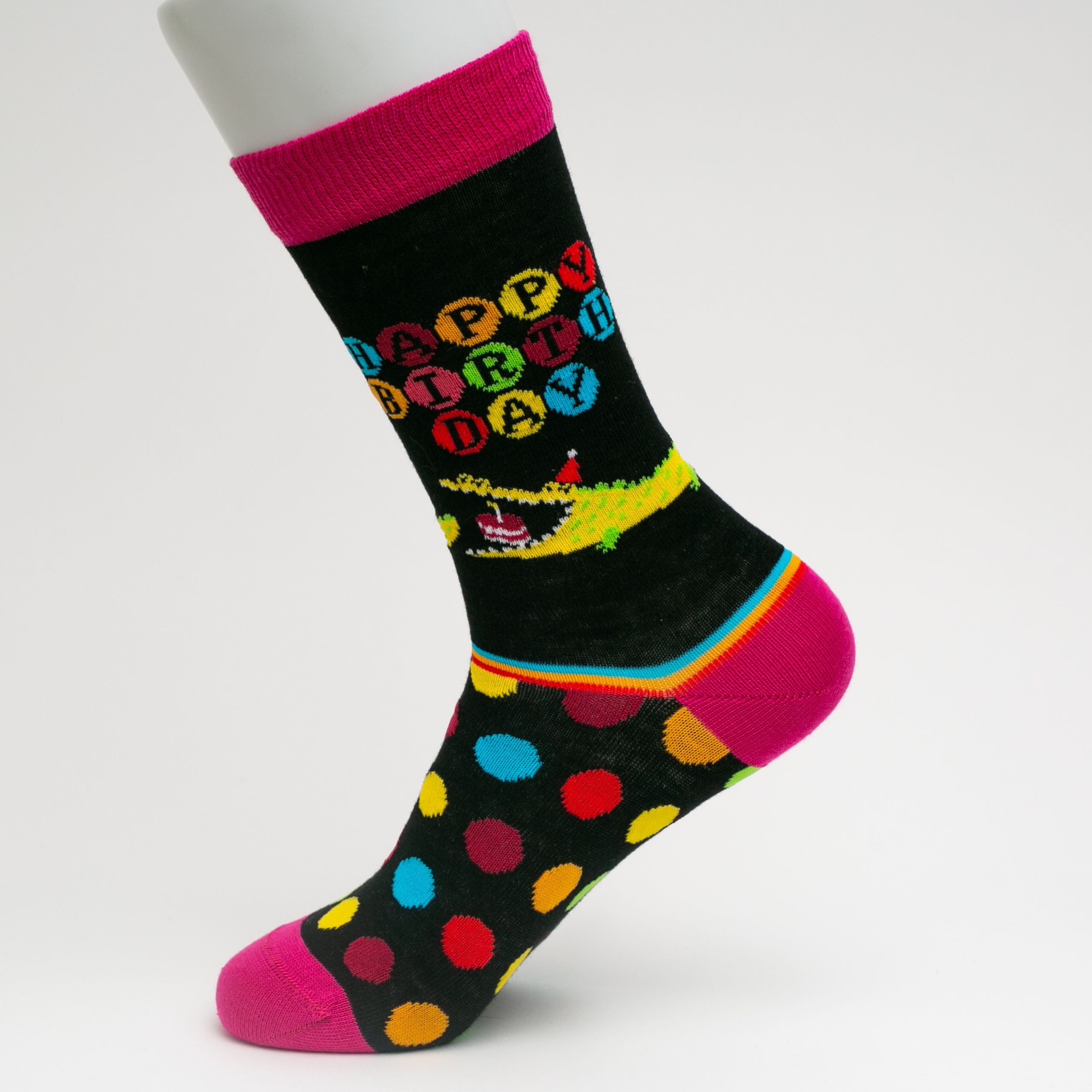 Sock Atomica Unisex Socks - Perfect Gifts - Happy Birthday Themed - Mid ...