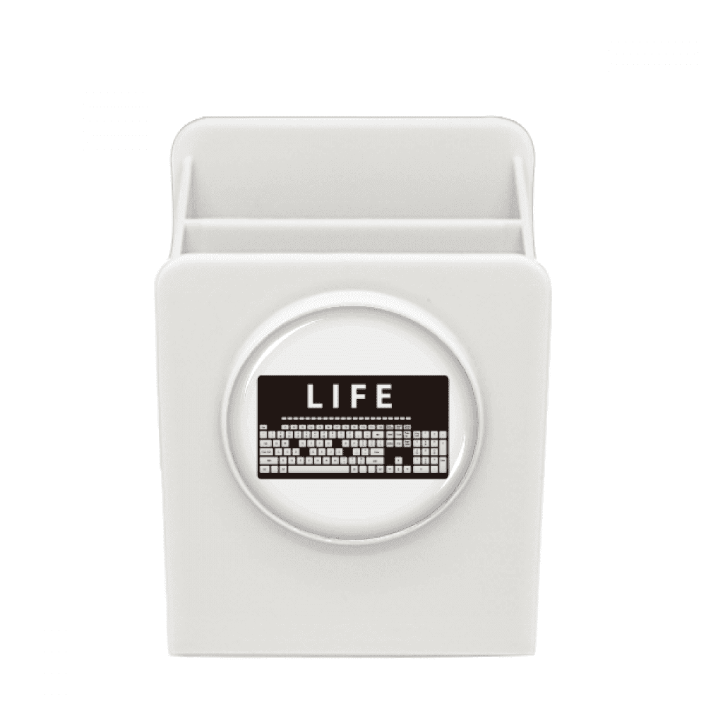 Lack Life Keyboard Combination Desk Pencil Holder Cup Pen Organizer ...