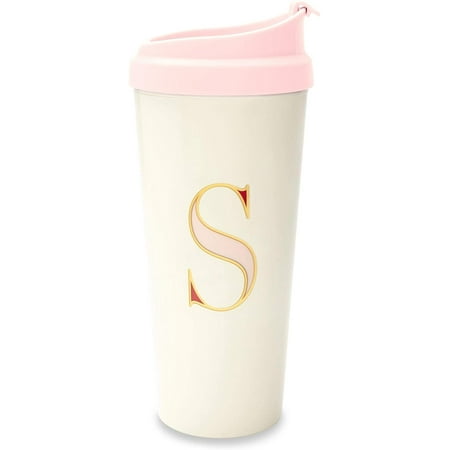 Kate Spade New York Womens Initial Thermal Travel Mug Tumbler, 16 ...