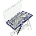 Staedtler, STD55060S9A6, 9-piece Math Set, 1 / Set, Blue,Silver ...