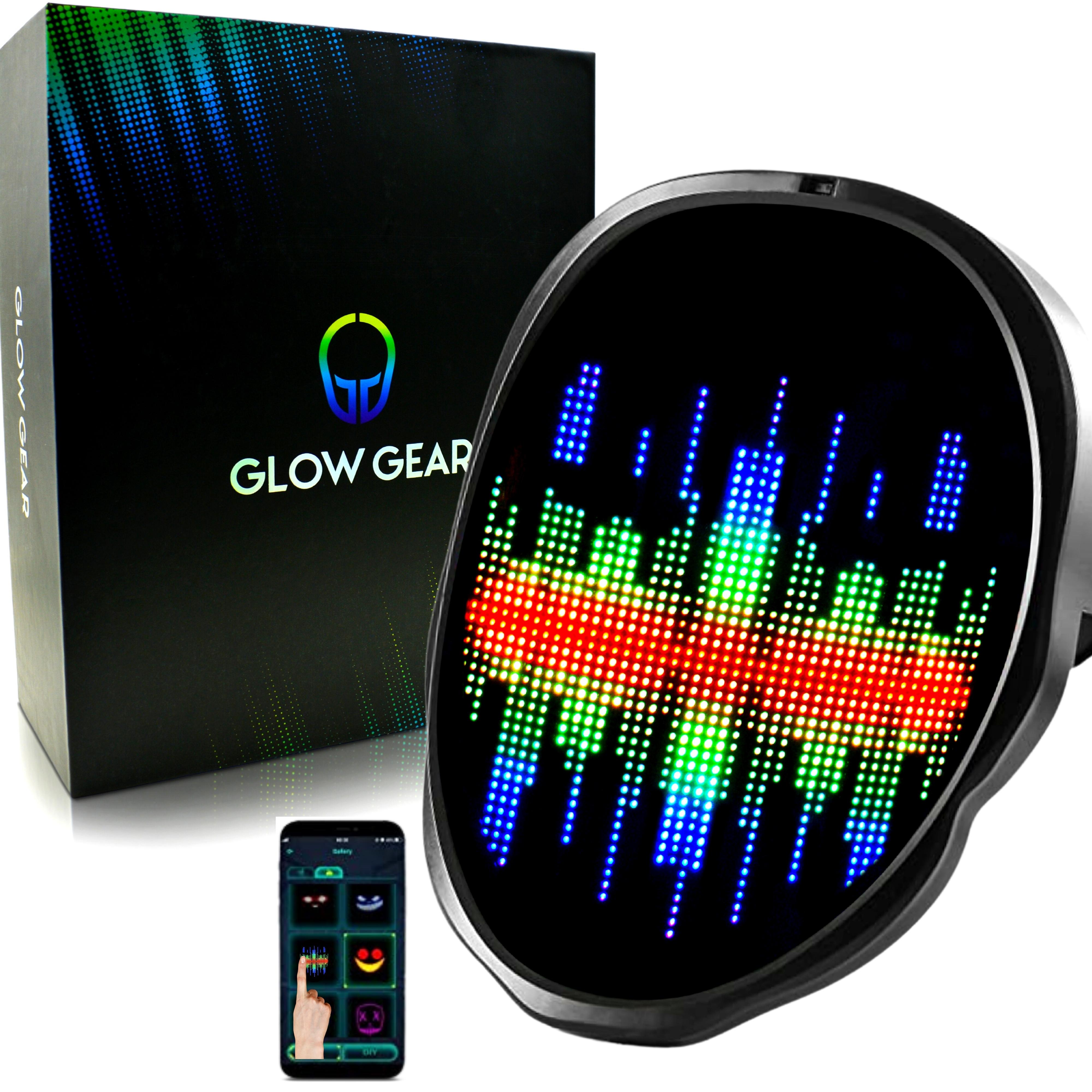 Face Transforming LED Mask - Electronic Changing Facial Mask ...