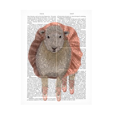 Fab Funky 'Cow Bohemian 1' Canvas Art - Walmart.com