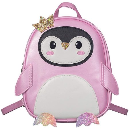 Girls Cute Mini Backpack 3d Penguin Travel Preschool Backpack with ...