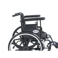 Drive Medical Viper Plus GT Wheelchair with Flip Back Removable ...