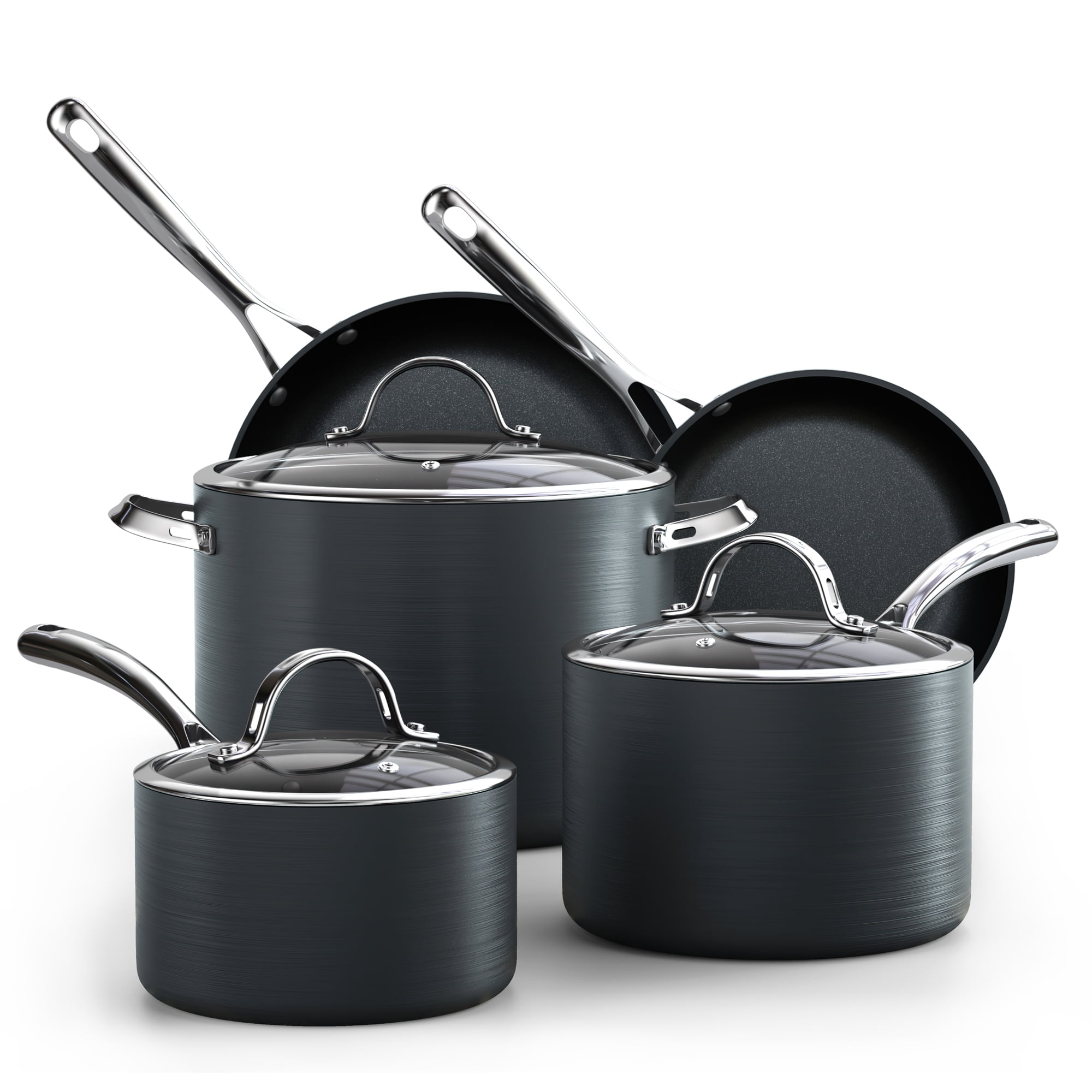 Cooks Standard Kitchen Cookware Sets, Nonstick Hard Anodized Pots and ...