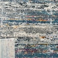 SAFAVIEH Aria Eleanor Abstract Distressed Area Rug, Ivory/Brown, 5'1" x ...