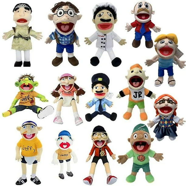 2023 60cm Jeffy Puppet Doll Jeffy Hand Puppet Sml Jeffy Puppet Family ...