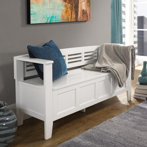 WyndenHall Chandler SOLID WOOD 48 inch Wide Contemporary Entryway ...