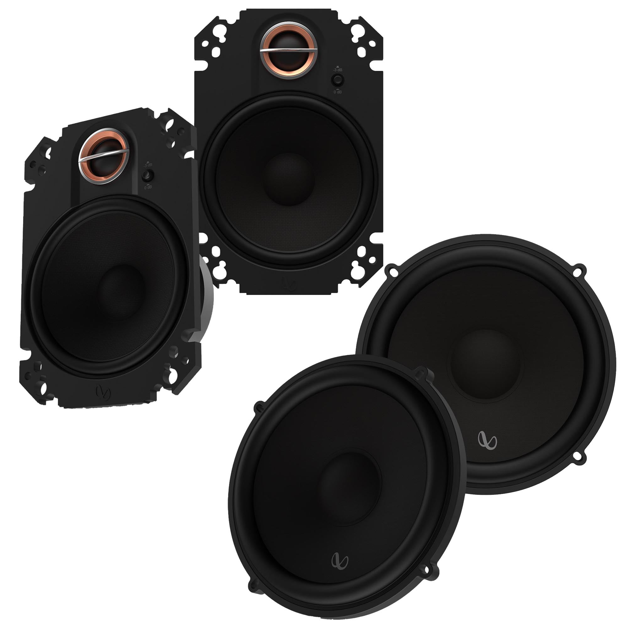Infinity KAPPA603CF 6.5" 2-Way Component Set (pair) with Infinity ...