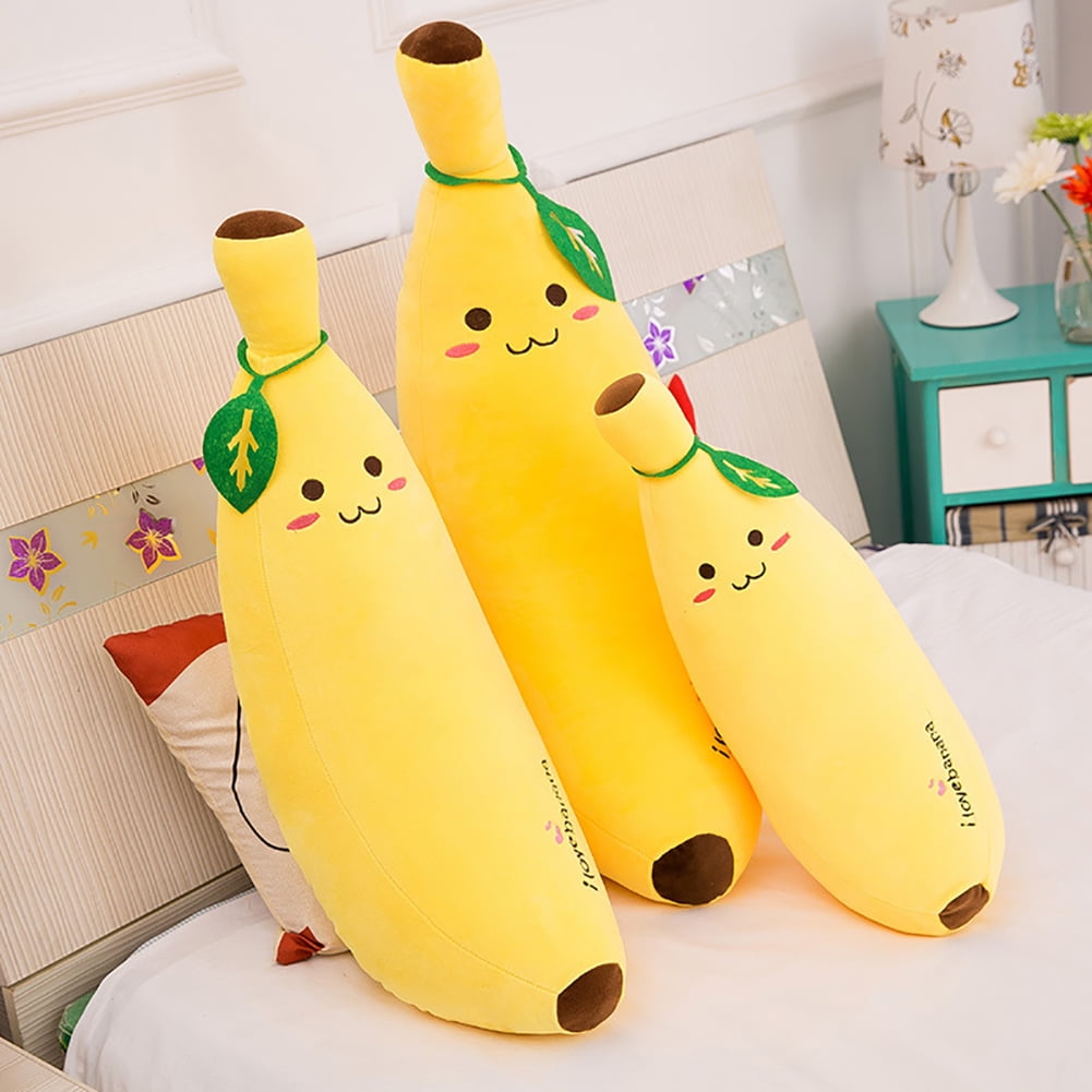 Anvazise Cartoon Banana Stuffed Plush Doll Children Toy Sofa Pillow ...