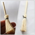 24 PCS Mini Broom Broomstick Straw Craft Decor Photo Natural Bamboo ...