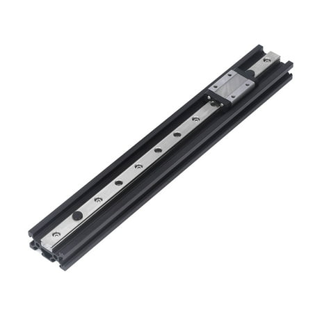 2040 V Type Black Aluminum 12H Extrusion Linear Rail For 3D Printer And ...