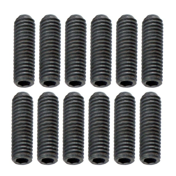 Esquirla 12 Pieces Tremolo Bridge Saddle Locking Screws 2.5x10mm for ...