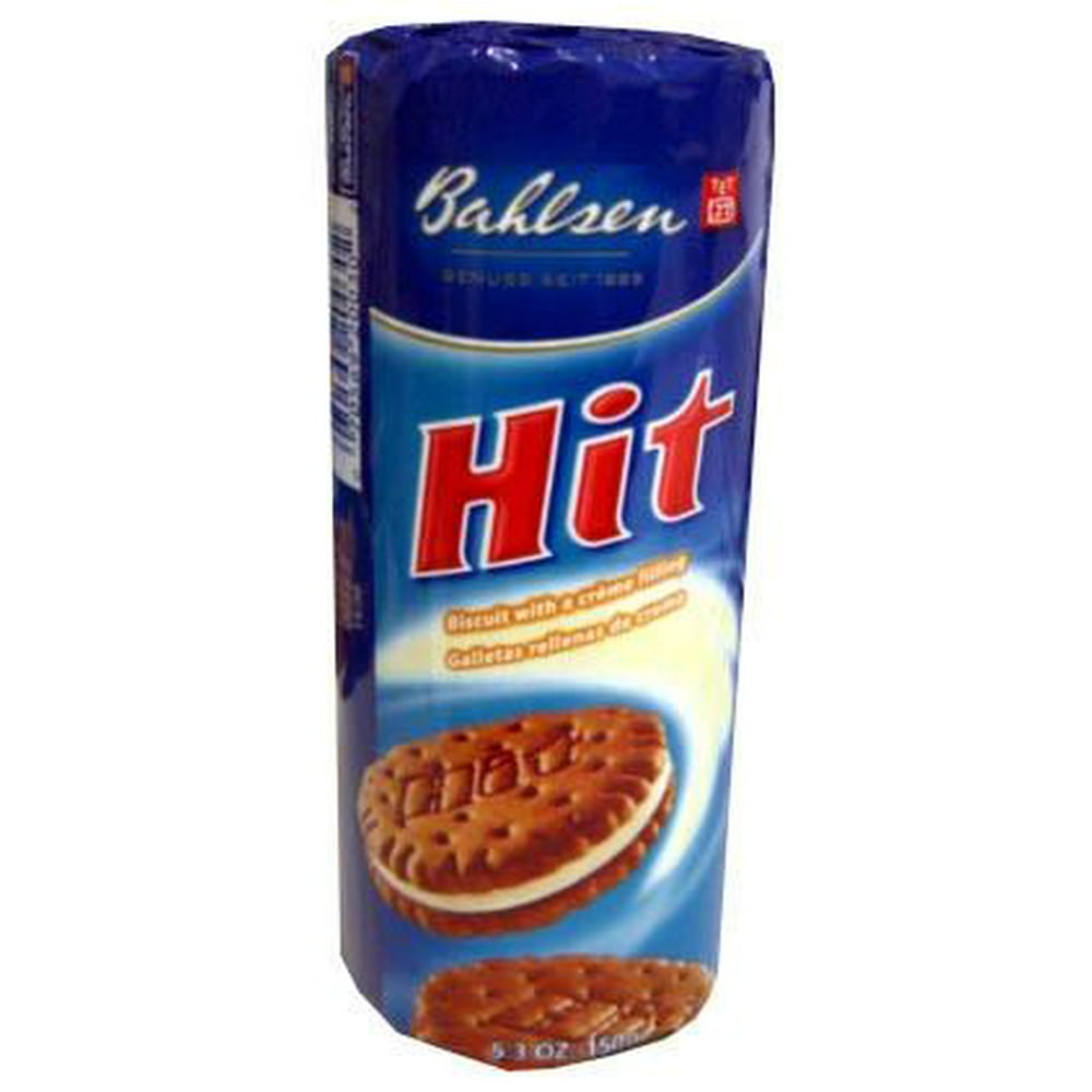 Hit Biscuit, Vanilla filled (Bahlsen) 150g (5.3oz) - Walmart.com ...