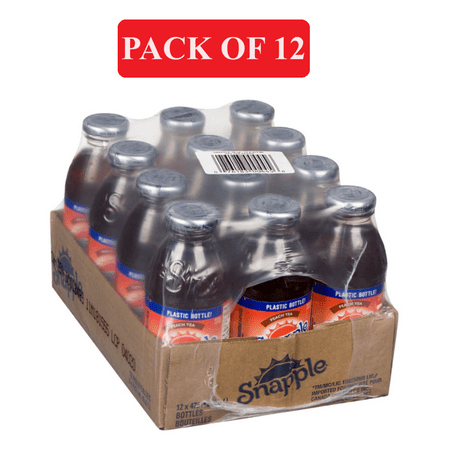 SNAPPLE - PET PEACH TEA 473ml - (Pack of 12) | Walmart Canada