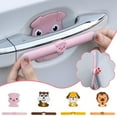 Car Door Bowl Sticker and Anti-collision Strip with Cute Cartoon Design ...