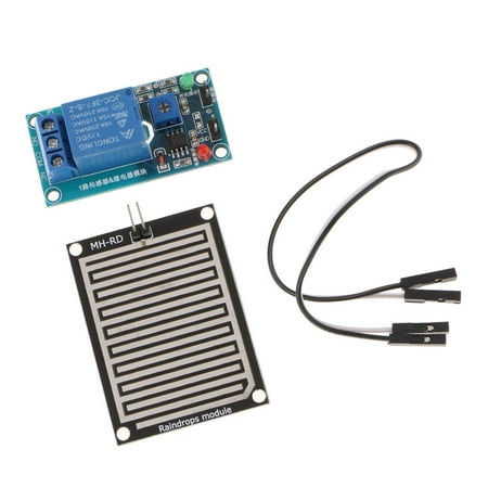 12V Rain Weather Humidity Sensor Relay Control Module For DIY | Walmart ...