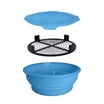 Sentryse Collapsible Batter Bowl, Mess Free Breading Shaker, Silicone ...