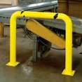 Global Industrial 337324R 36 x 48 in. Machinery Round Guard, Yellow ...