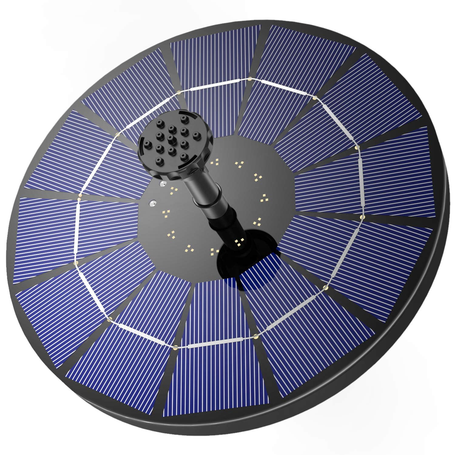 AISITIN 3.5W Solar Fountain Pump, Solar Water Pump Floating Fountain ...