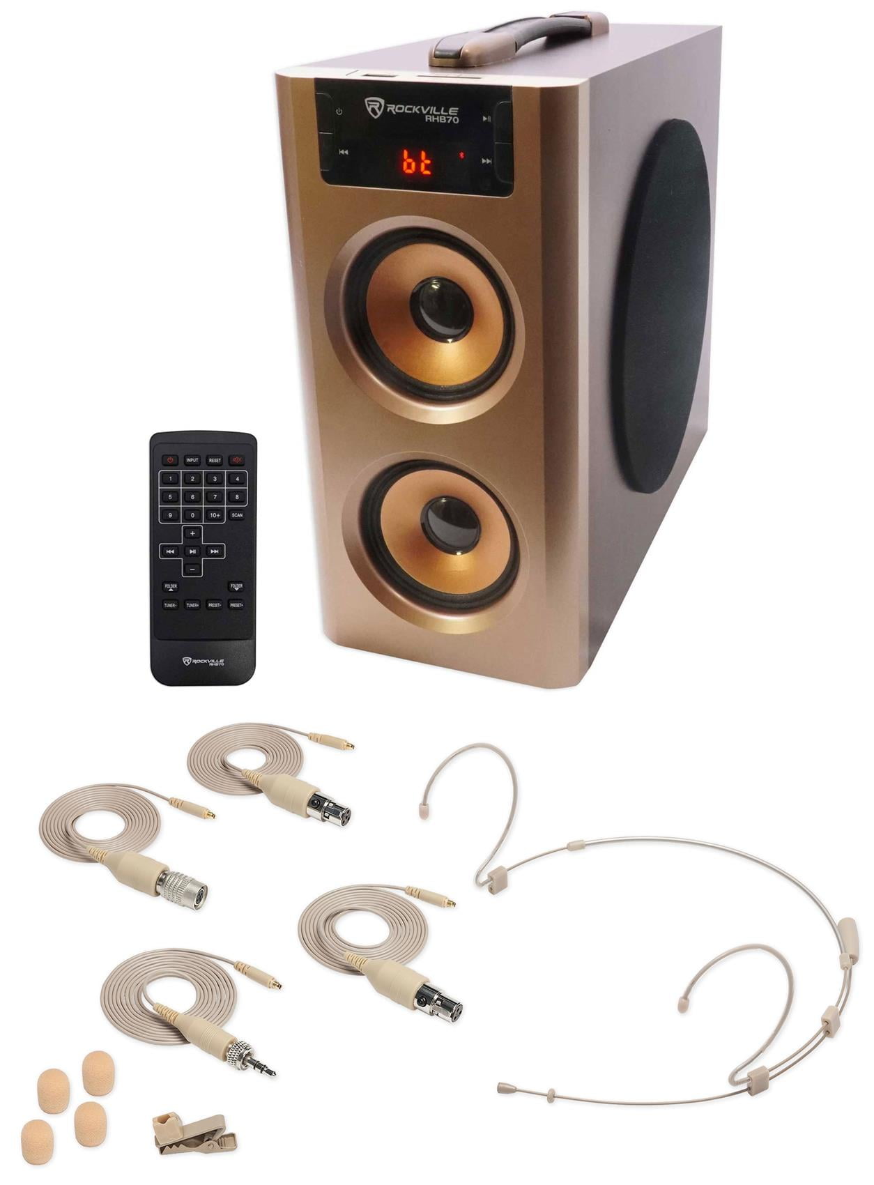 Samson DE10X Headset Microphone Mic w/4 Adapters, 3mm Capsule+Bluetooth ...