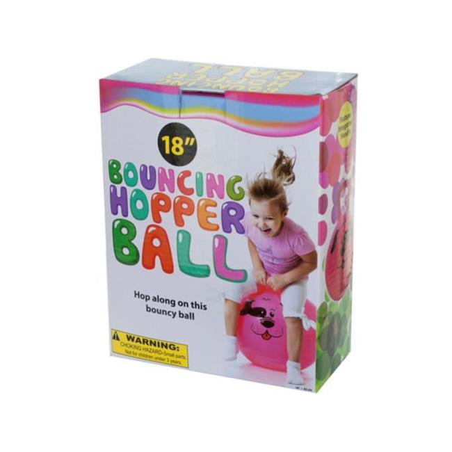 Kole Imports OS992-8 Bouncing Hopper Ball with Dog Design - Pack of 8 ...