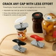 Cap Crack Jar Opener, Heavy Duty Stainless Steel Cap Crack Opener with ...