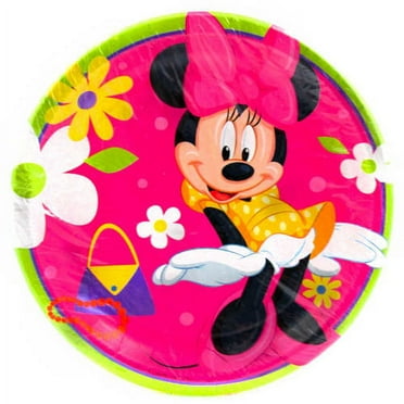 7" Minnie Mouse Round Paper Plates, 8ct - Walmart.com