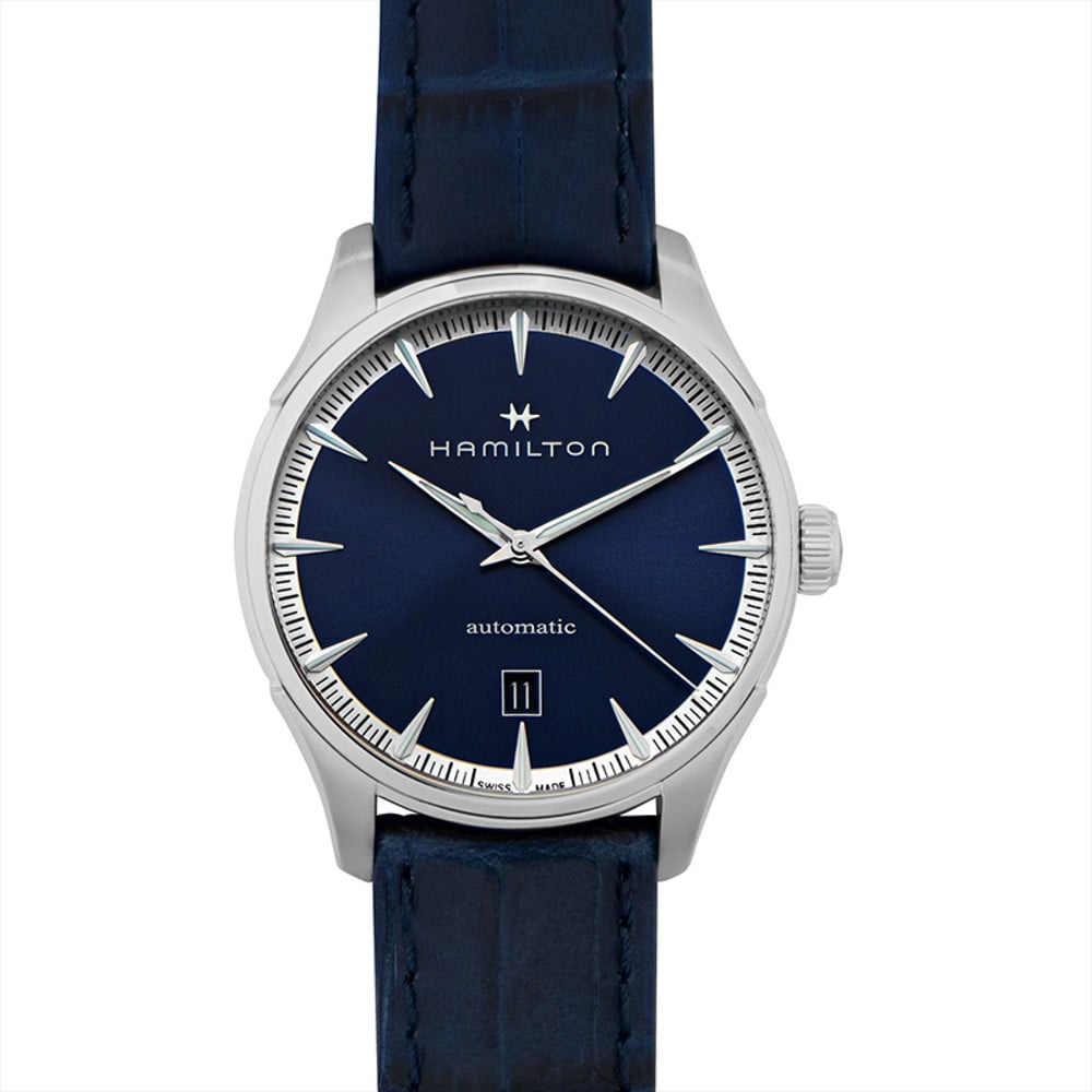 Hamilton Jazzmaster Automatic Blue Dial Stainless Steel Men's Watch ...