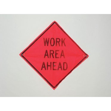 Lane Closed Traffic Sign,36" x 36" - Walmart.com