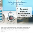 AT&T DL DECT 6.0 Cordless Phone for Home with Bluetooth Connect to Cell ...