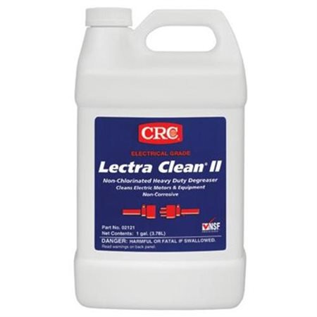 CRC 2121 Lectra Clean II Non-Chlorinated Heavy Duty Liquid Degreaser, 1 ...