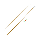 BambooMN Bamboo Fishing Pole Set with Rod Accessories - Vintage ...