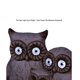 Alpine Corporation 16" Solar Owl Welcome Outdoor Statue - Walmart.com