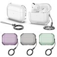 Clear Case for AirPods Pro 3 - Military-Grade Shockproof TPU Protective ...