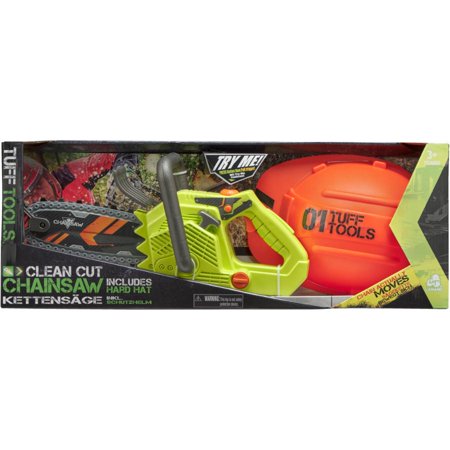 Tuff Tools Clean Cut Chainsaw Playset - with Hard Hat | Walmart Canada