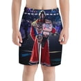 Boys Co-Dy Wrestler Rh0d Swim Trunks With Mesh Liner Kids Cartoon Quick ...
