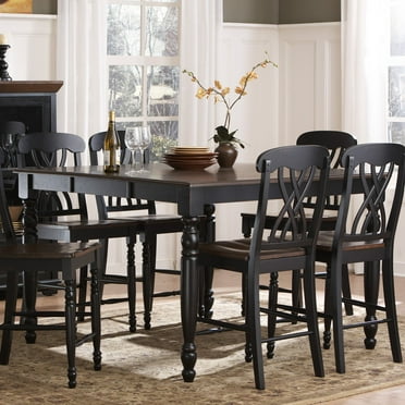 Ashley Moriville Extendable Counter Height Dining Table in Brown ...
