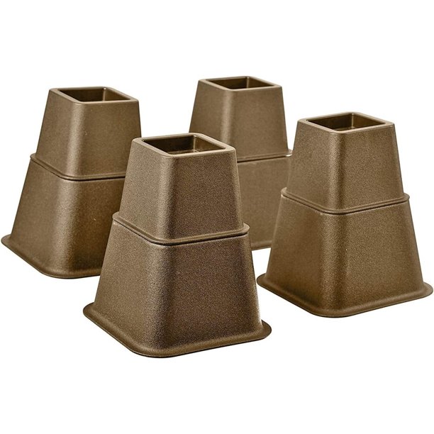 Adjustable Bed Risers or Furniture Riser Bed Lifts in Heights of 8, 5 ...