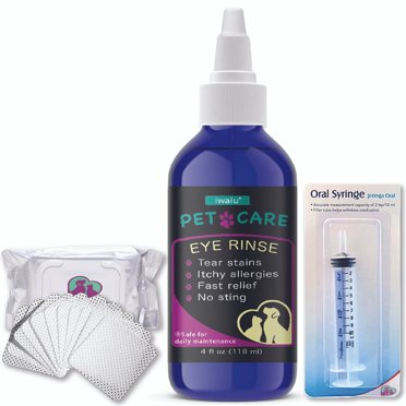 Vet’s Best® Eye Cleansing Wipes for Dogs - Aloe Vera & Witch Hazel - 50 ...