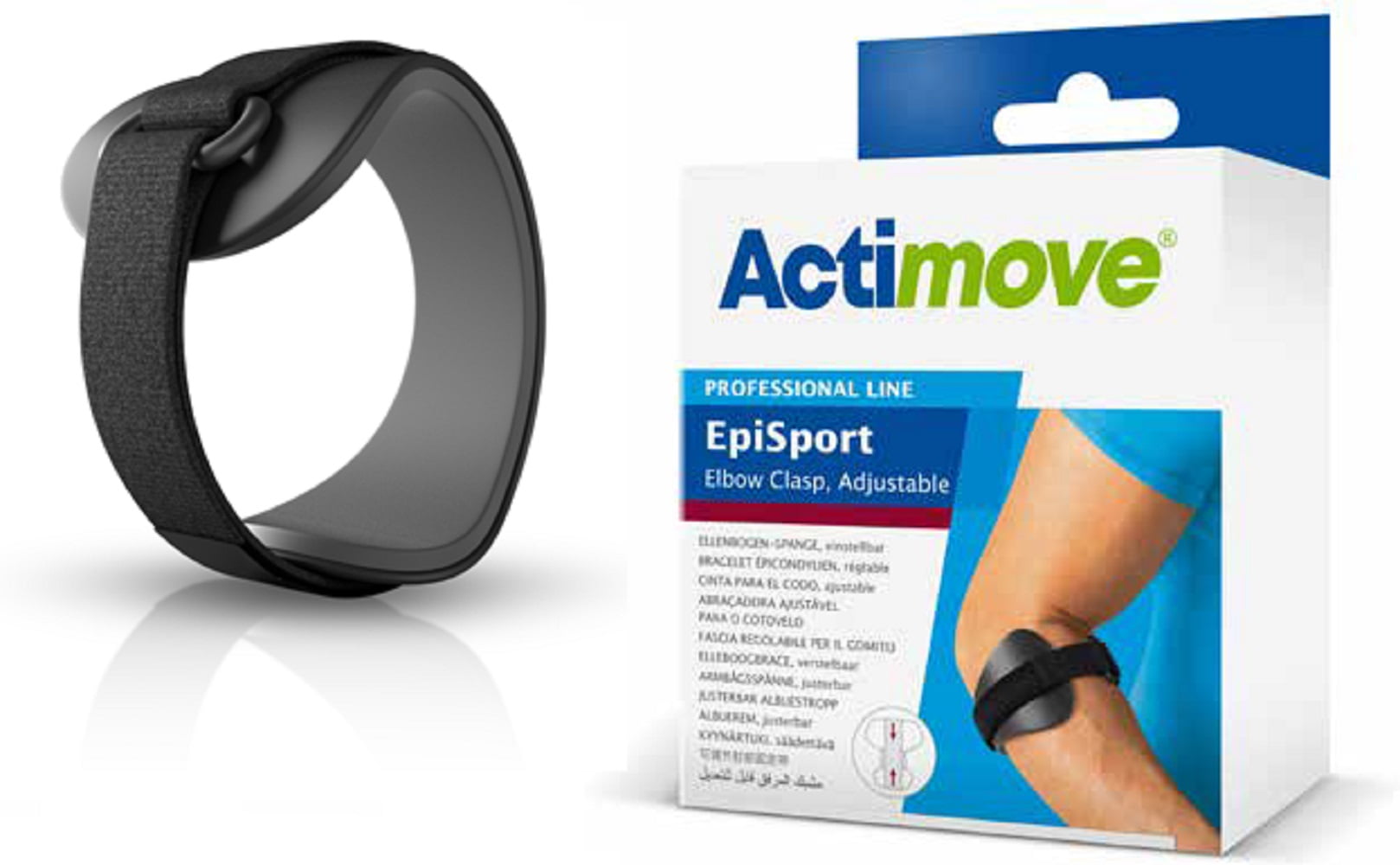 Actimove EpiSport Elbow Clasp, Adjustable, Medium (9-3/4" - 11 ...