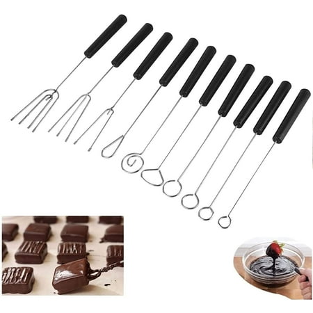 Chocolate Dipping Fork Chocolate Fountain Dipping Tool Stainless Steel ...