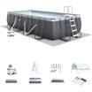 Intex Ultra XTR 24'x12' Rectangular Frame Pool Set + Easy Setup Pump ...