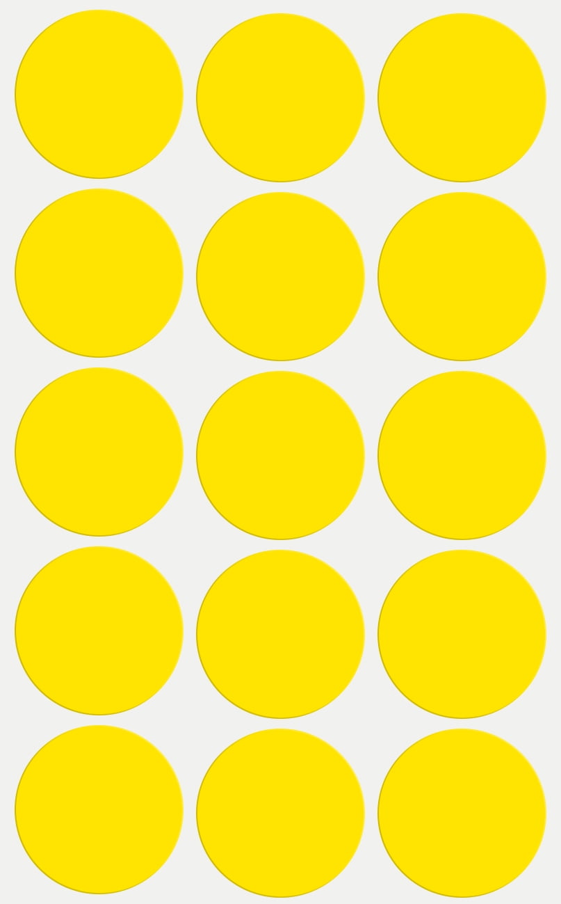 Royal Green Color Code Write On Labels 1.25 inch Dot Stickers for ...