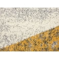 Abani Laguna Collection Multi Diamond 6' x 9' Yellow Abstract Area Rug ...