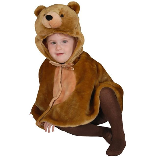Dress Up America 268-10 Cuddly Little Brown Bear Costume Set - Size 10 ...