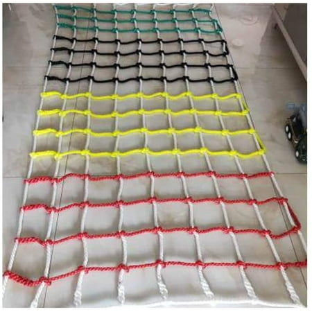 Colorful Climbing Net,Muli-Purpose Color Kids Safety net Rock Climbing ...