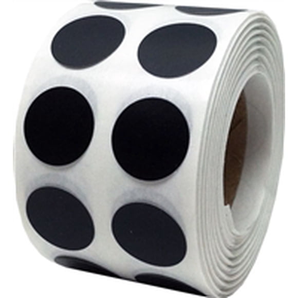 Black Sticker Dots